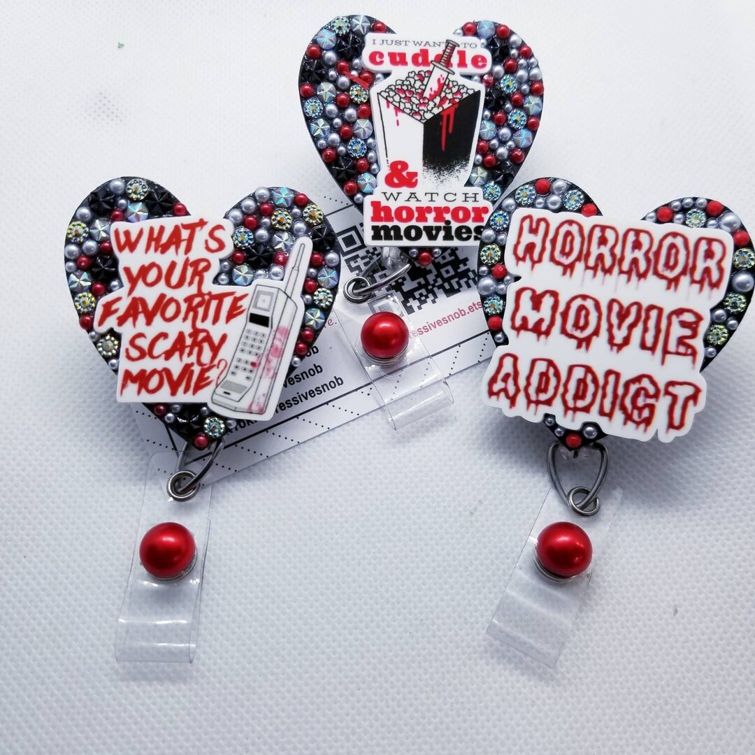 Scary Movie/horror/badge Reel - Etsy