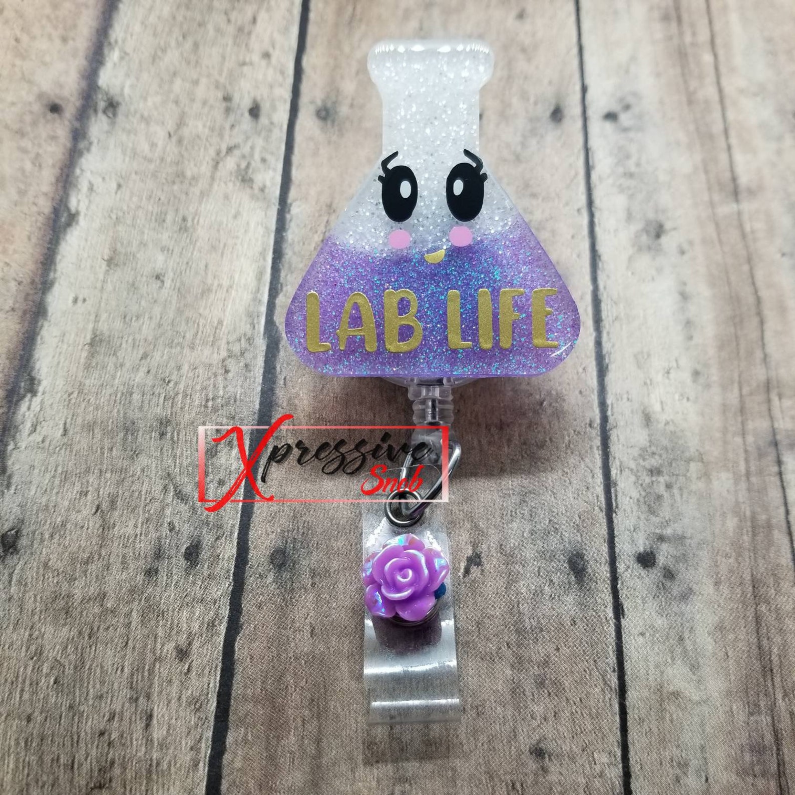 Lab Life/badge Reel/medical Technologist/lab | Etsy