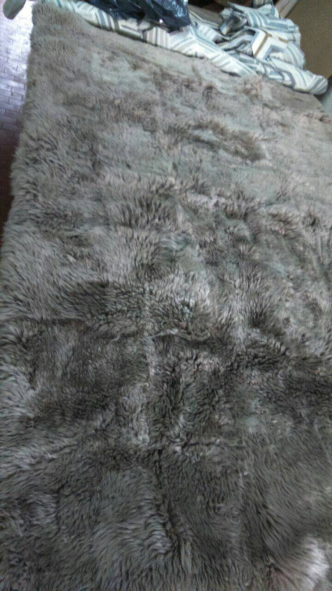 Patchwork Sheepskin Rug. 5'11" X 7'10", Color Hazelnut. Ready to Go. - Etsy