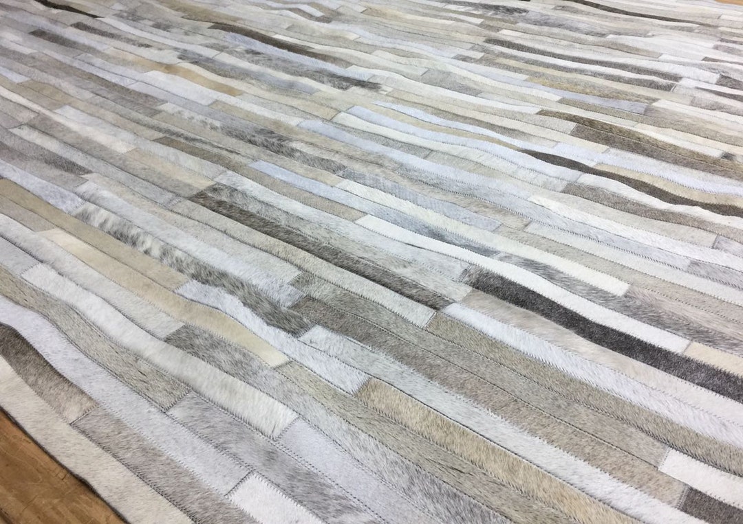 Cowhide Patchwork Rug * RAW Leather Argentina - Free Shipping ...