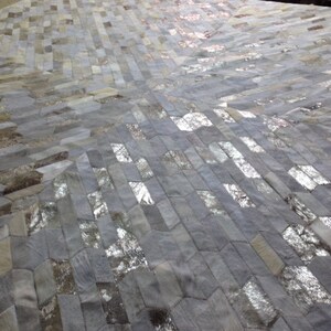 Cowhide Patchwork Rug * RAW Leather Argentina - Free Shipping ...