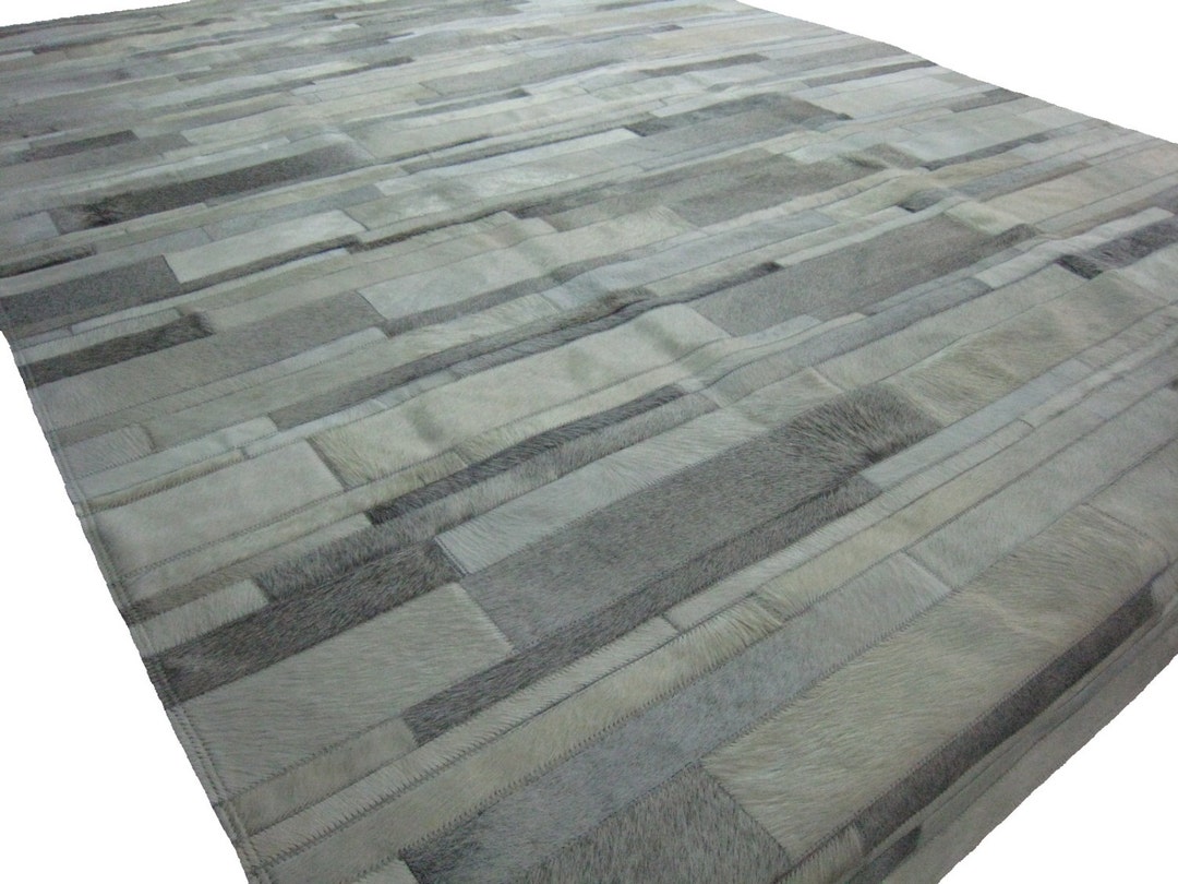 Cowhide Patchwork Rug *RAW Leather Argentina - Free Shipping - Model ...