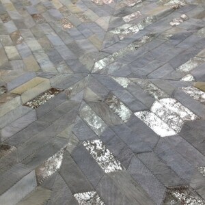 Cowhide Patchwork Rug * RAW Leather Argentina - Free Shipping ...