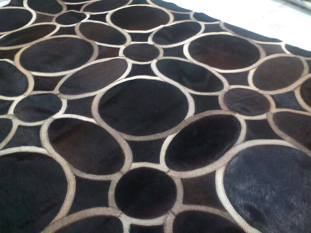 Cowhide Patchwork Rug *RAW Leather Argentina - Free Shipping - Model ...