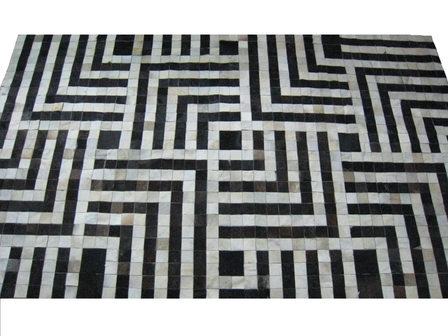 Cowhide Patchwork Rug *RAW Leather Argentina - Free Shipping - Cowhide ...