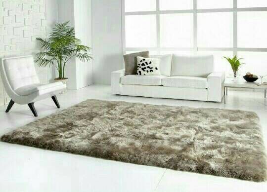 Patchwork Sheepskin Rug. 5'11 X 7'10 - Etsy