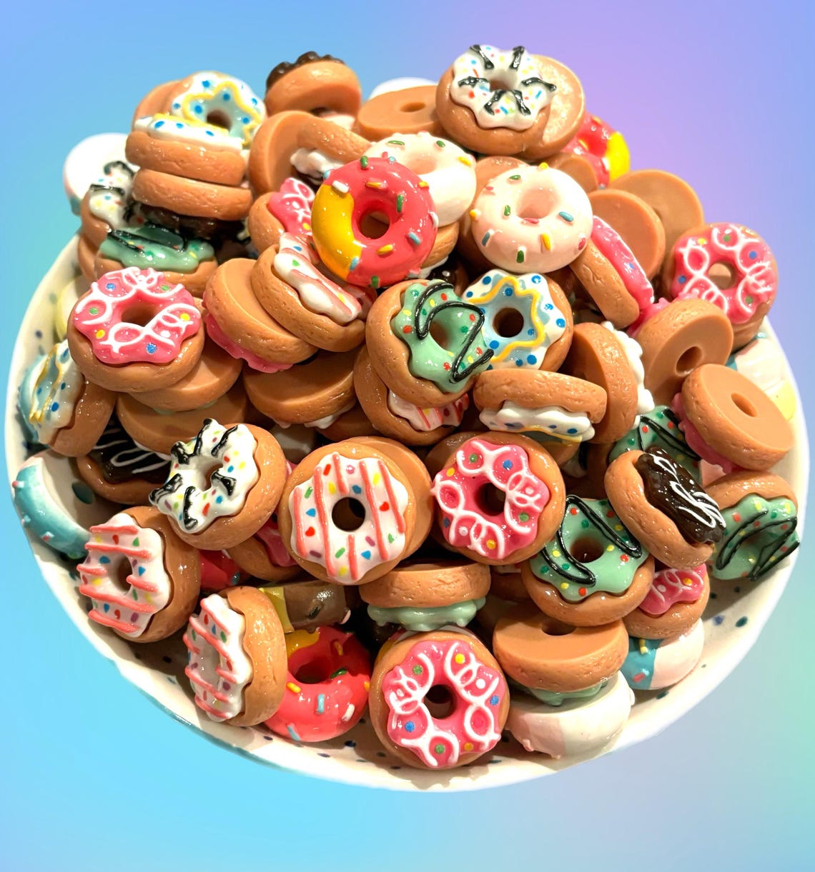 1/2 Dozen MYSTERY Donut Magnets - Etsy