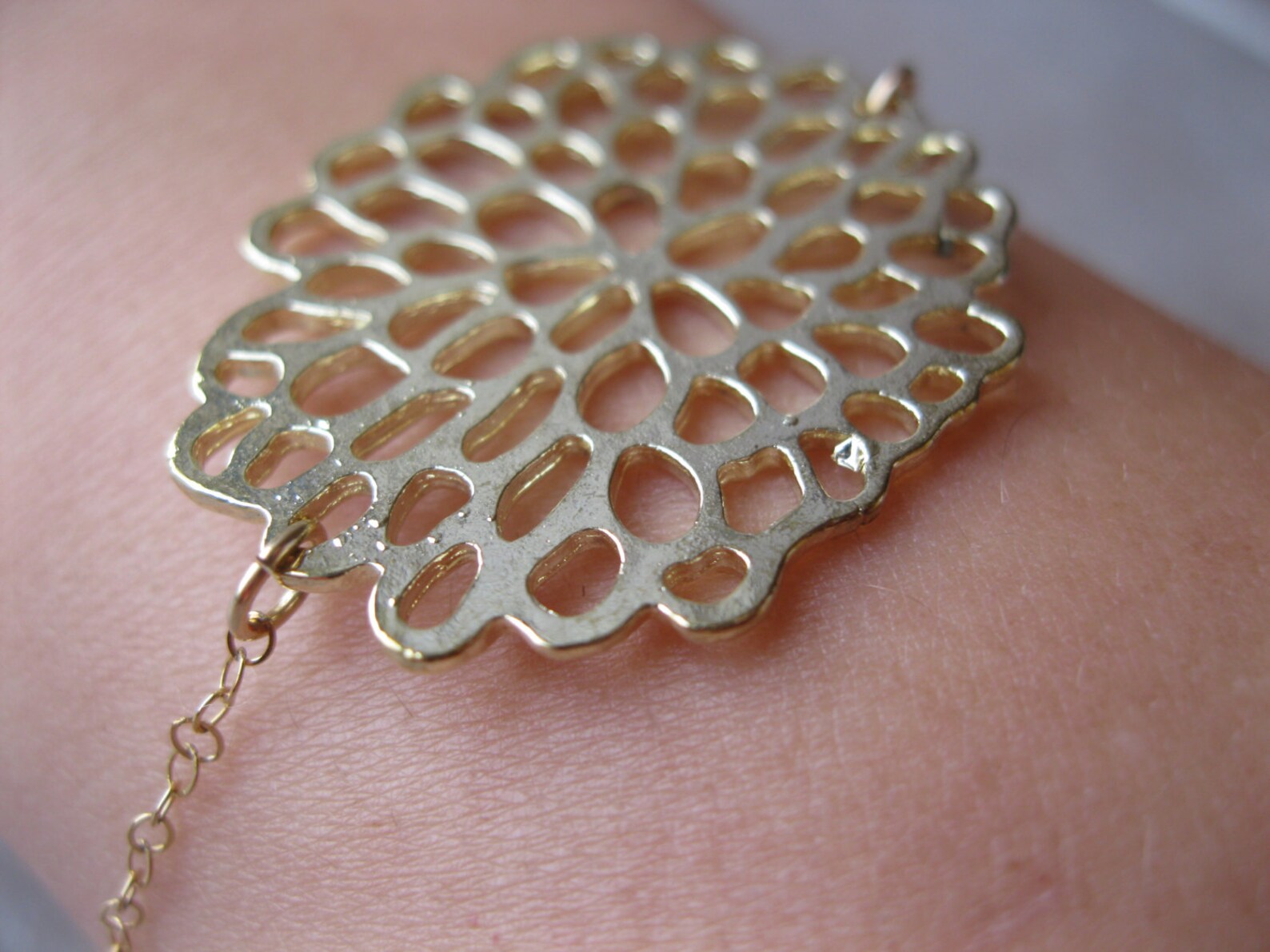 Gold Hydrangea Bracelet , Hydrangea Jewelry , Flower Bracelet ...