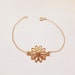Gold Daisy Bracelet, Daisy Bracelet, Daisy Jewelry, Gold Flower ...