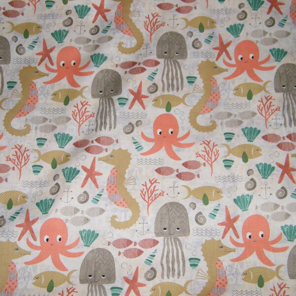 Under the Sea Fabric - Etsy