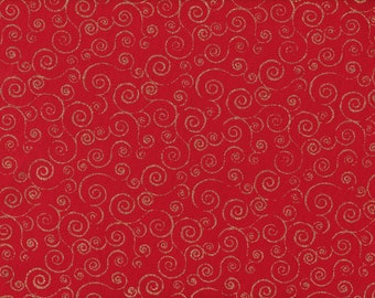 Scroll Print Fabric - Etsy