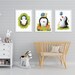 Nursery Penguin Posters for Digital Download. Set of 3 Printable ...