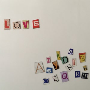 Ransom Magnet Magnet Ransom Note Refrigarator Magnet - Etsy