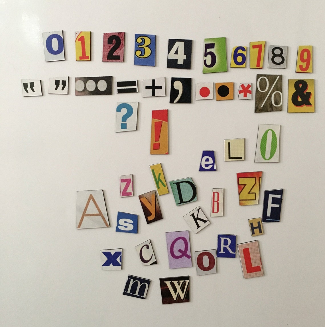 Ransom Magnet Magnet Ransom Note Refrigarator Magnet - Etsy