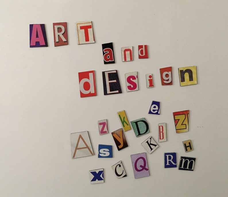 Ransom Magnet Magnet Ransom Note Refrigarator Magnet - Etsy