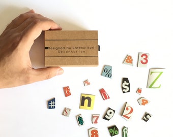 Ransom Magnet, Magnet, Ransom Note, Refrigarator Magnet, Fridge Magnet ...