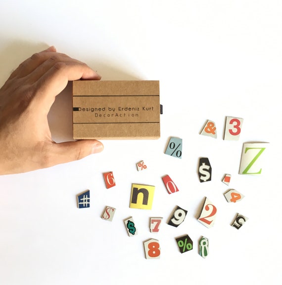 Ransom Magnet Magnet Ransom Note Refrigarator Magnet | Etsy