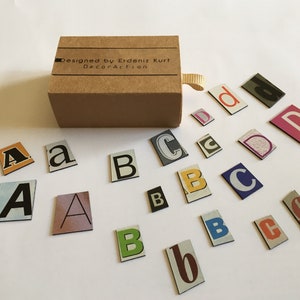 Ransom Magnet, Magnet, Ransom Note, Refrigarator Magnet, Fridge Magnet ...