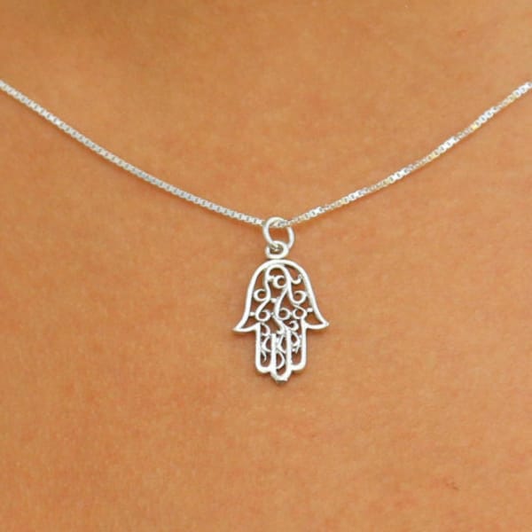 Hamsa Necklace - Etsy