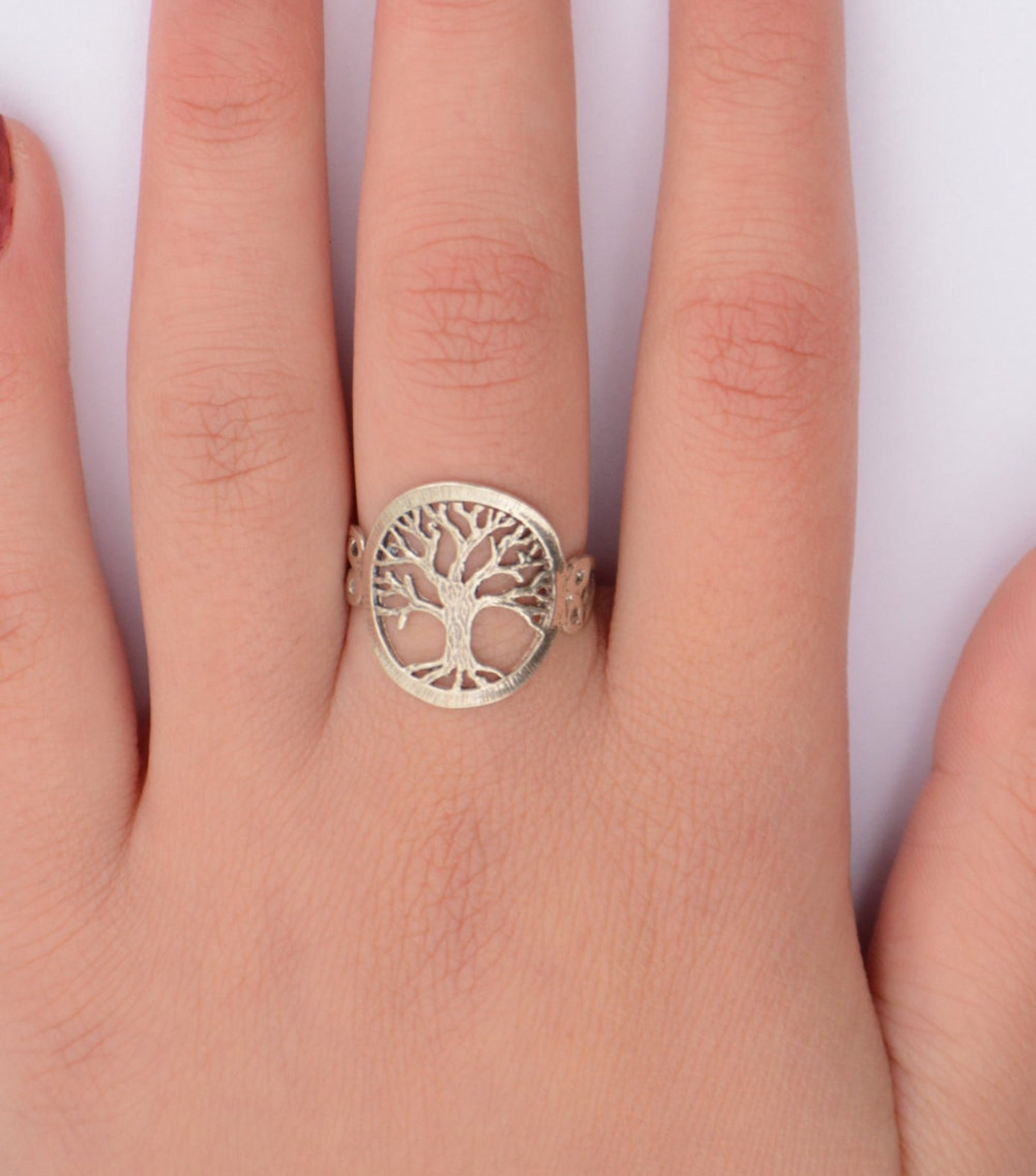 Tree of Life Ring Silver Tree of Life Ring Tree Ring Silver | Etsy