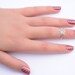 Sterling Silver Hamsa Ring: Filigree Hand of God Ring - Etsy