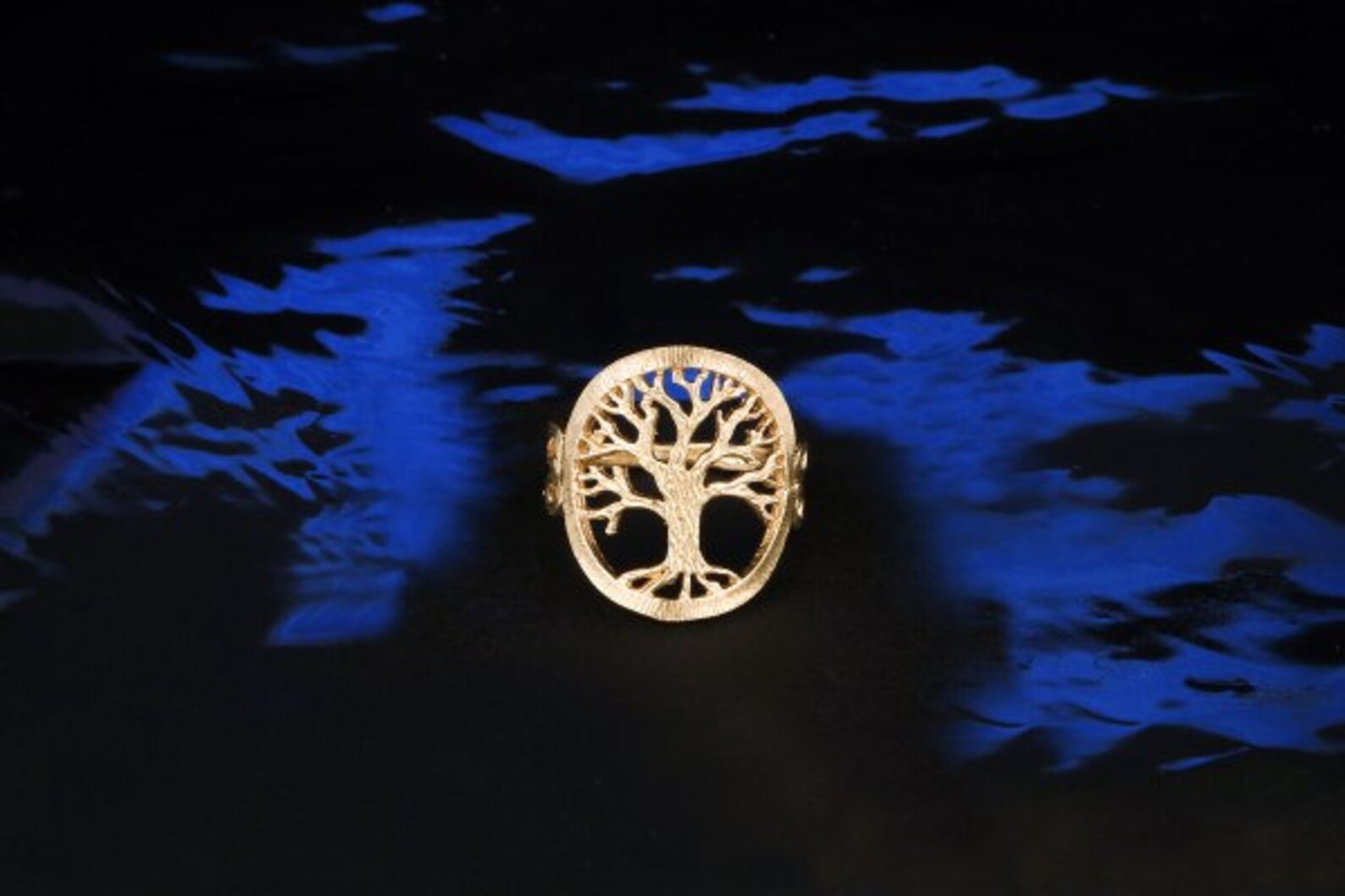 Tree of Life Ring Thumb Ring Gold Tree of Life Ring Gold | Etsy