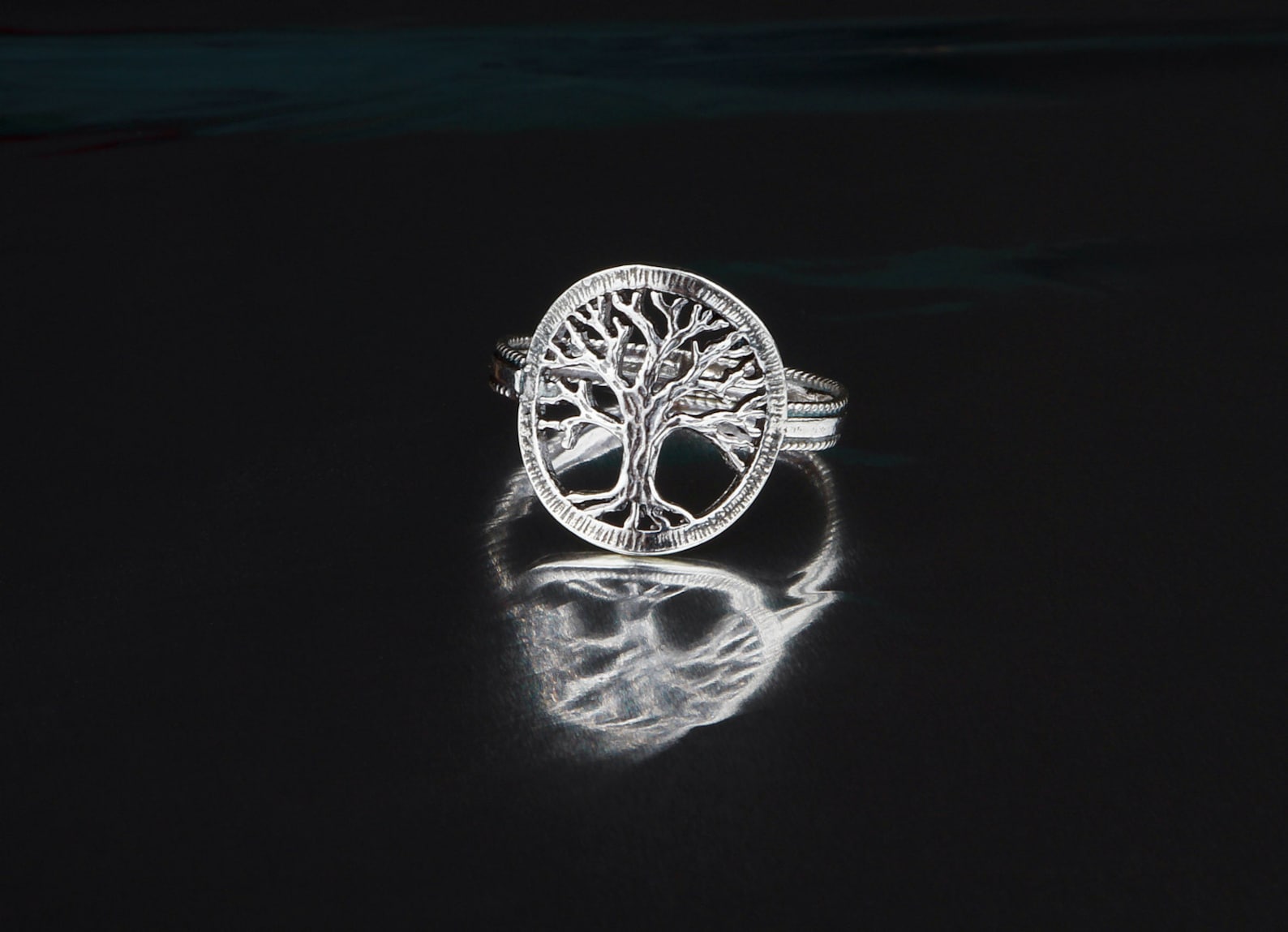 Tree of Life Silver Tree of Life Ring Tree Ring Silver - Etsy