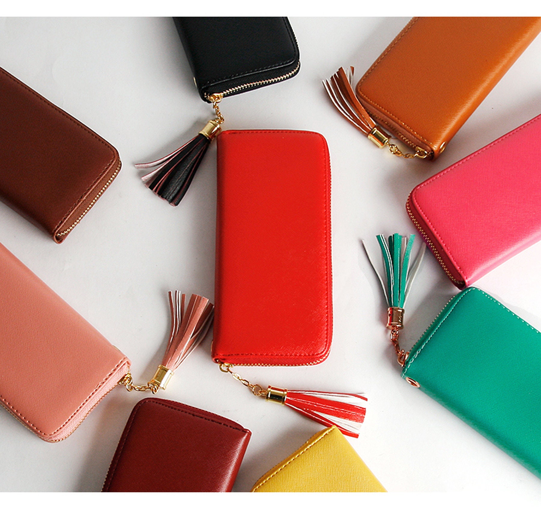 Sapphire Pattern Long Synthetic Leather Wallet Ladies Purse - Etsy