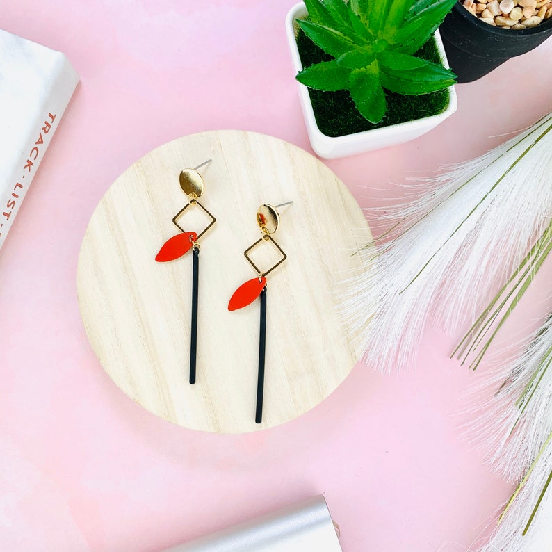 Artistic earrings Special design earring Handmade Earring | Etsy