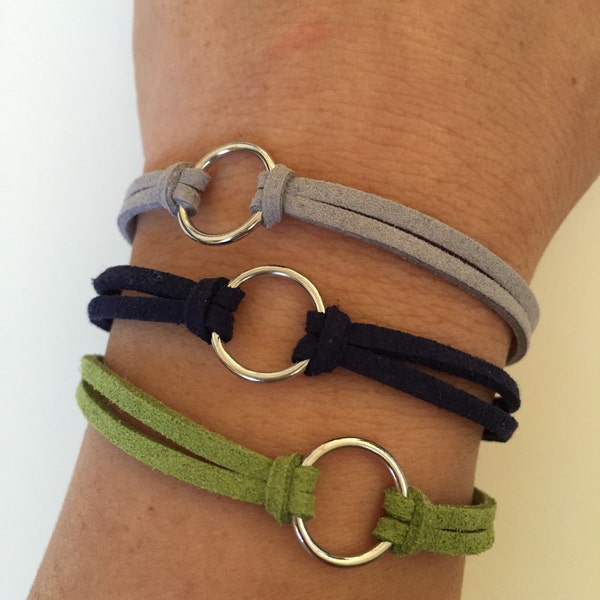 Suede Bracelet - Etsy