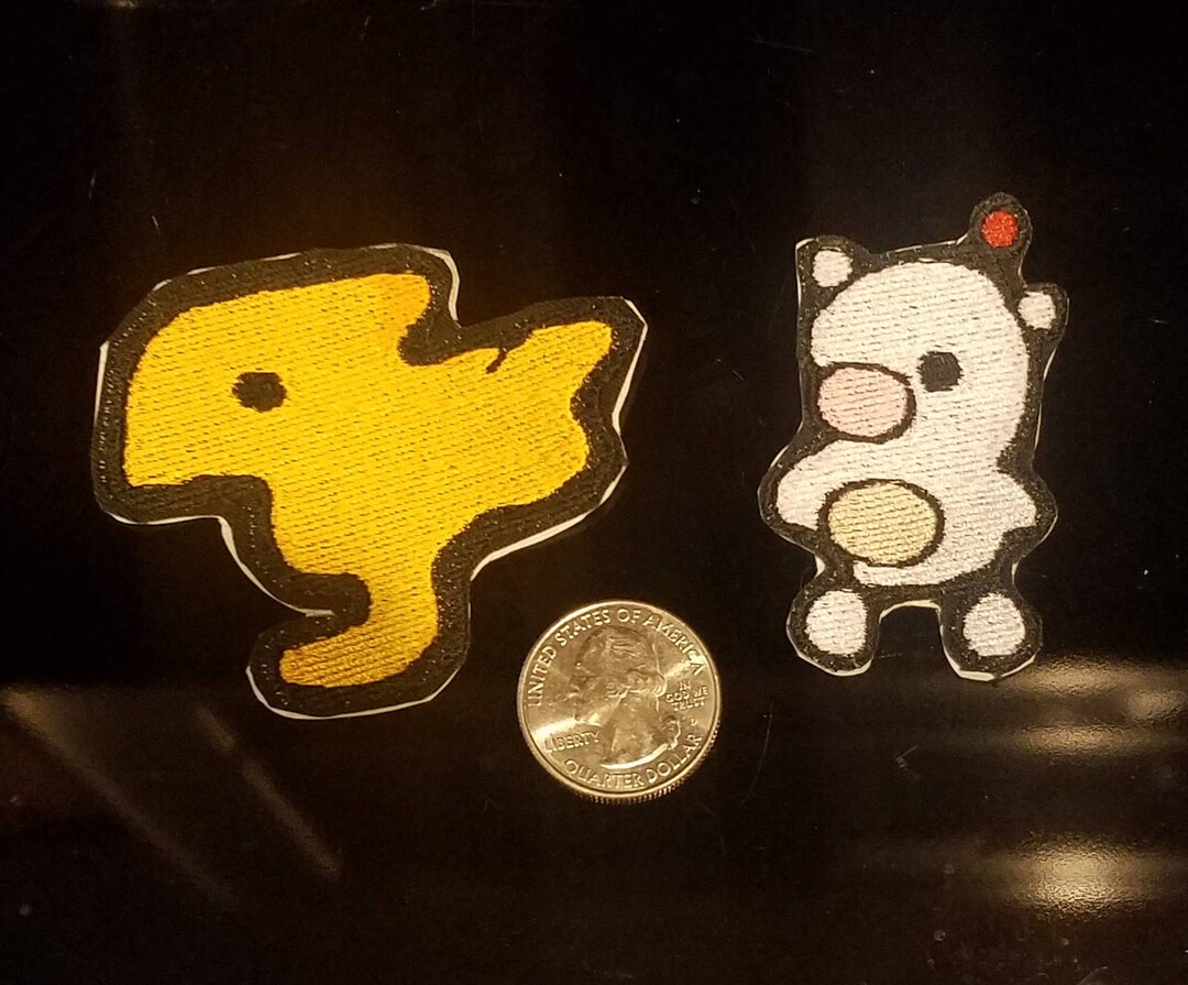 Chocobo Moogle Carnival Patches From FFXV - Etsy
