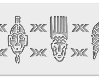 African stencil | Etsy