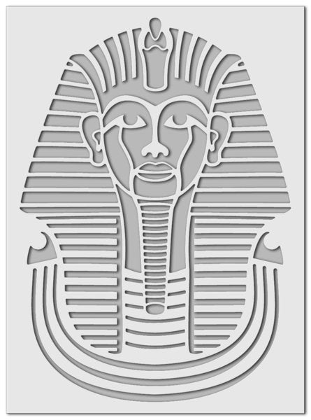 Stencil Wandschablone »Tut Ench Amun« - Etsy.de