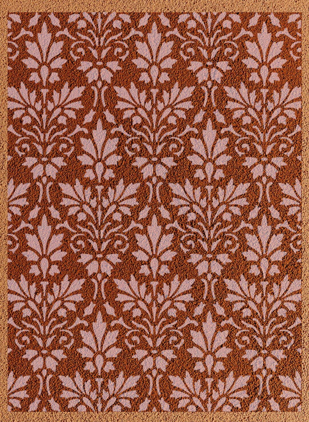 Stencil Template Biedermeier Brocade 1656 - Etsy