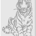 Stencil »tiger Tom« - Etsy