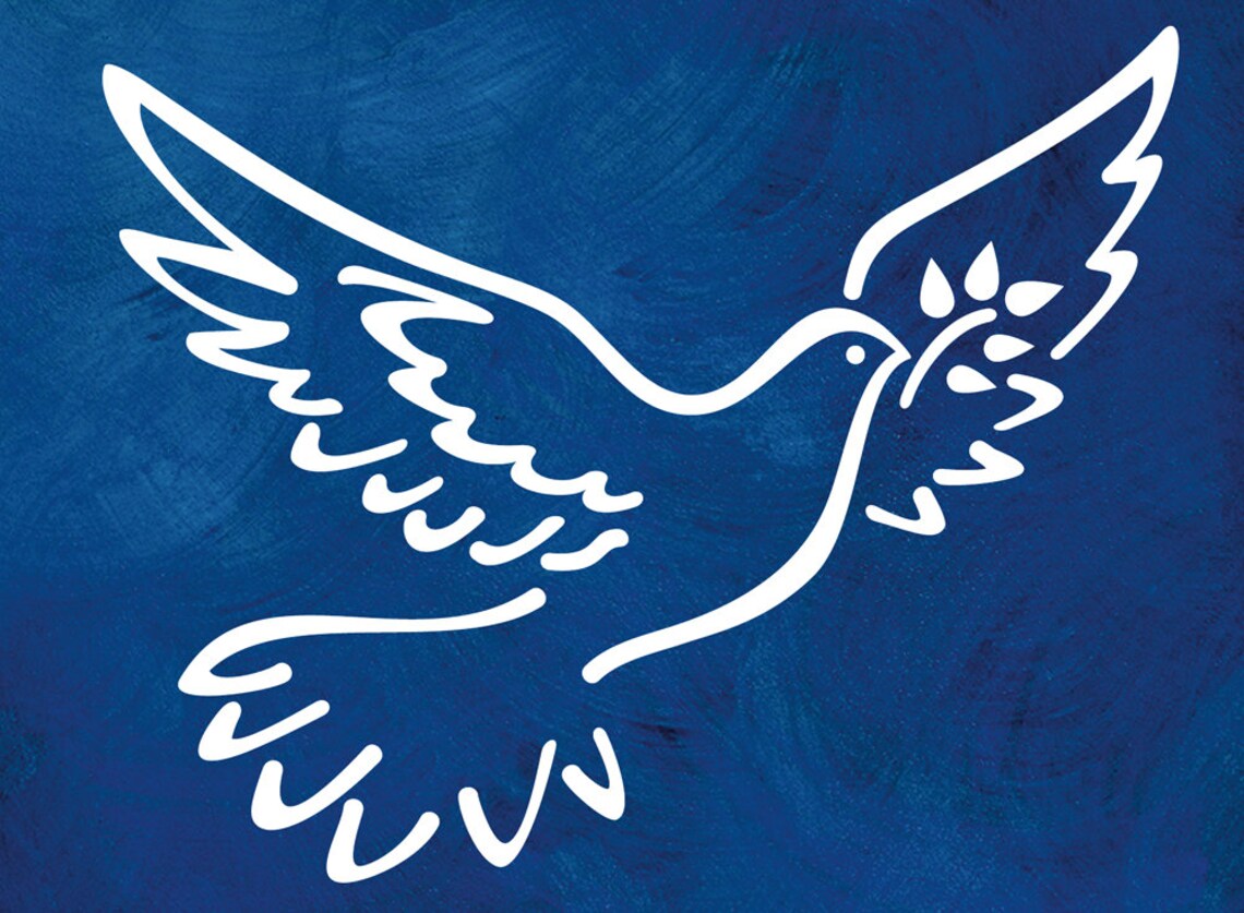 Stencil Wall Stencil Peace Dove - Etsy