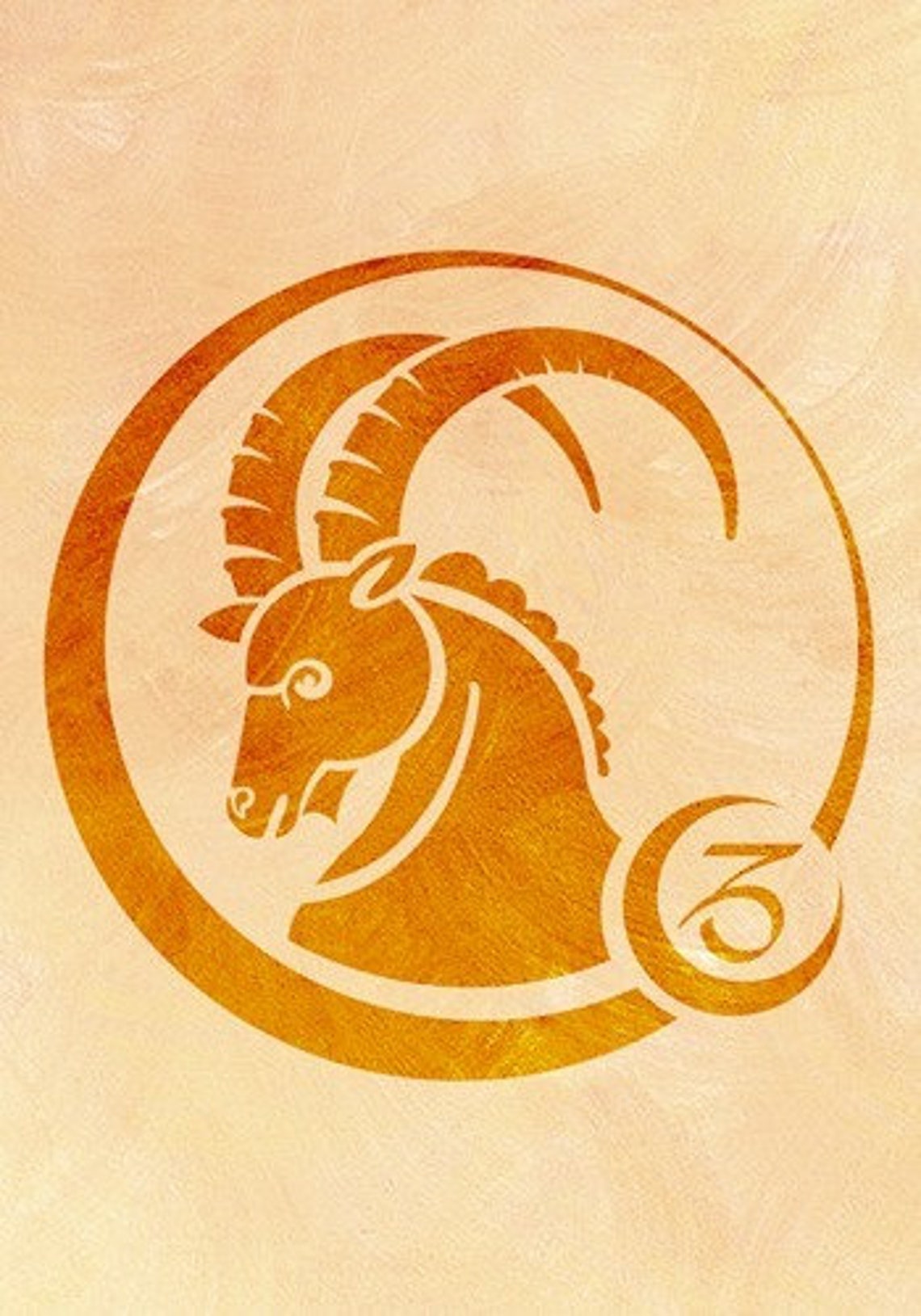 Stencil »wandschablone Steinbock« 0275 - Etsy