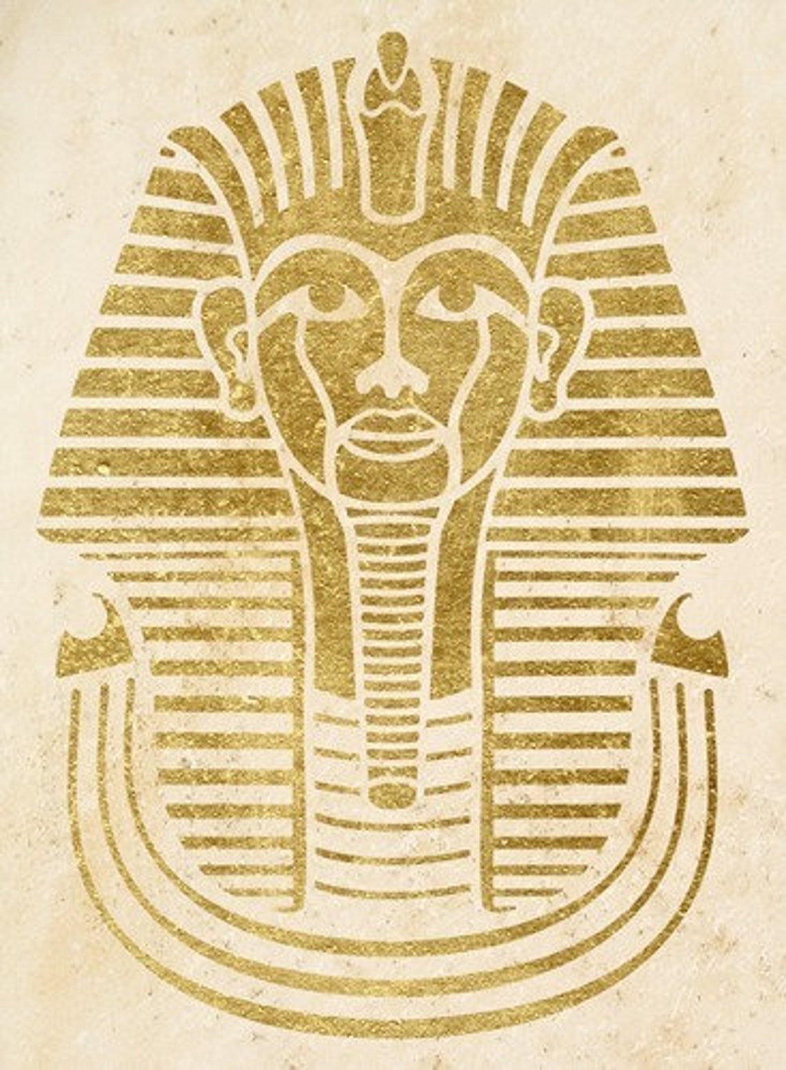 Stencil Wandschablone »Tut Ench Amun« - Etsy.de