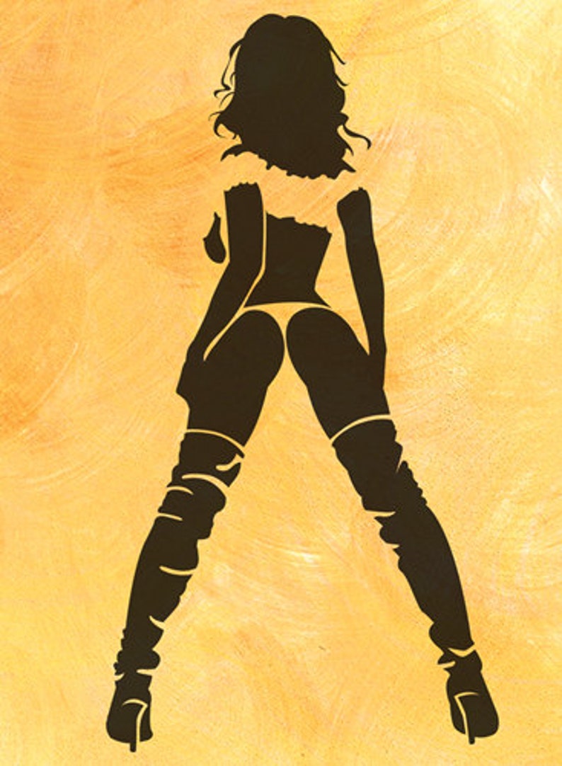 Stencil Booty_0303 - Etsy