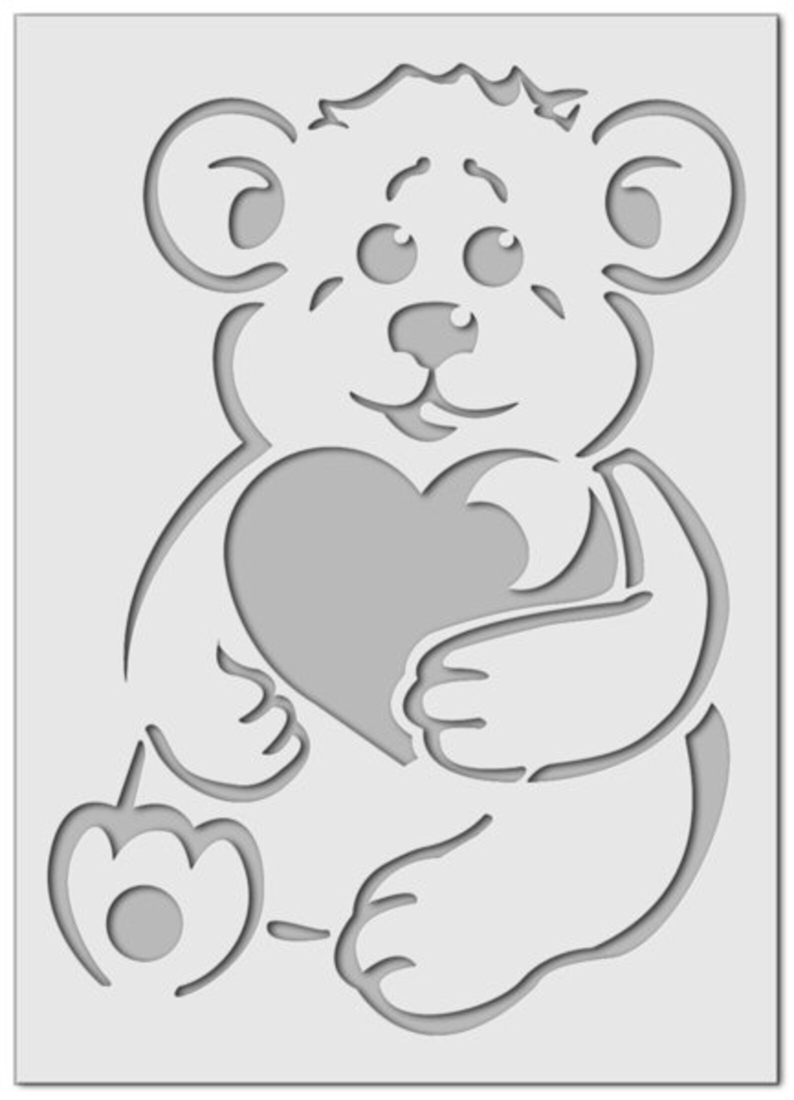 Stencil Wandschablone »Teddy« - Etsy.de