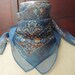 Vintage cacharel Sheer Scarf: Lovely Retro Fashion Headscarf, Scarves ...