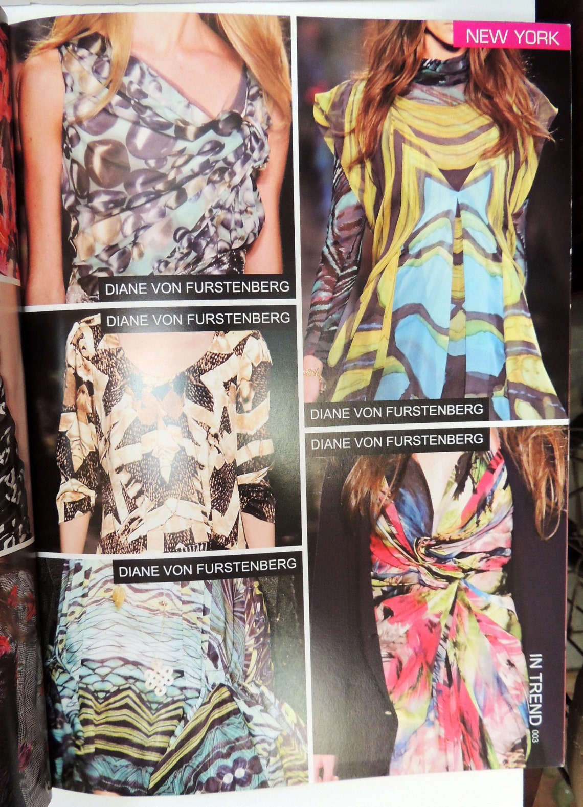 IN TREND PRINT: Runway New York London Milan Paris Catalog - Etsy