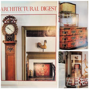 Vintage Architectural Digest Magazines: 1995 August & December - Artist ...