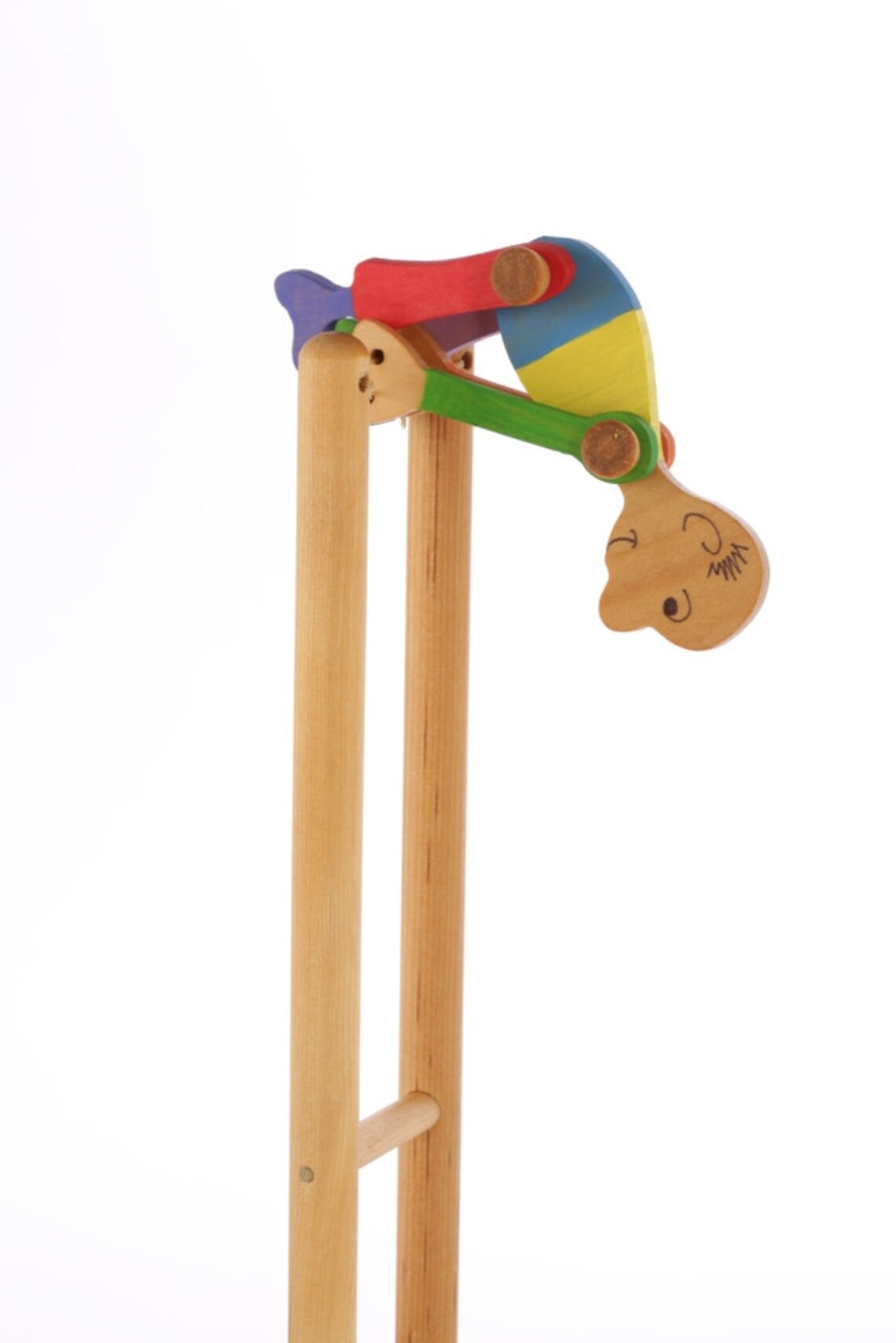 Wooden Acrobat Toy - Folk Toy - Flip Toy - Etsy