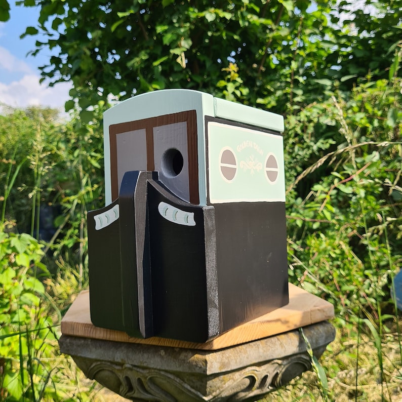 Personalised Bird House - Narrowboat Bird Box - Canal Boat - Sailing ...