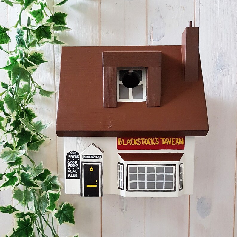 Personalised Bird House Pub Bird Box Pub Drinkers Gift Garden Gift - Etsy