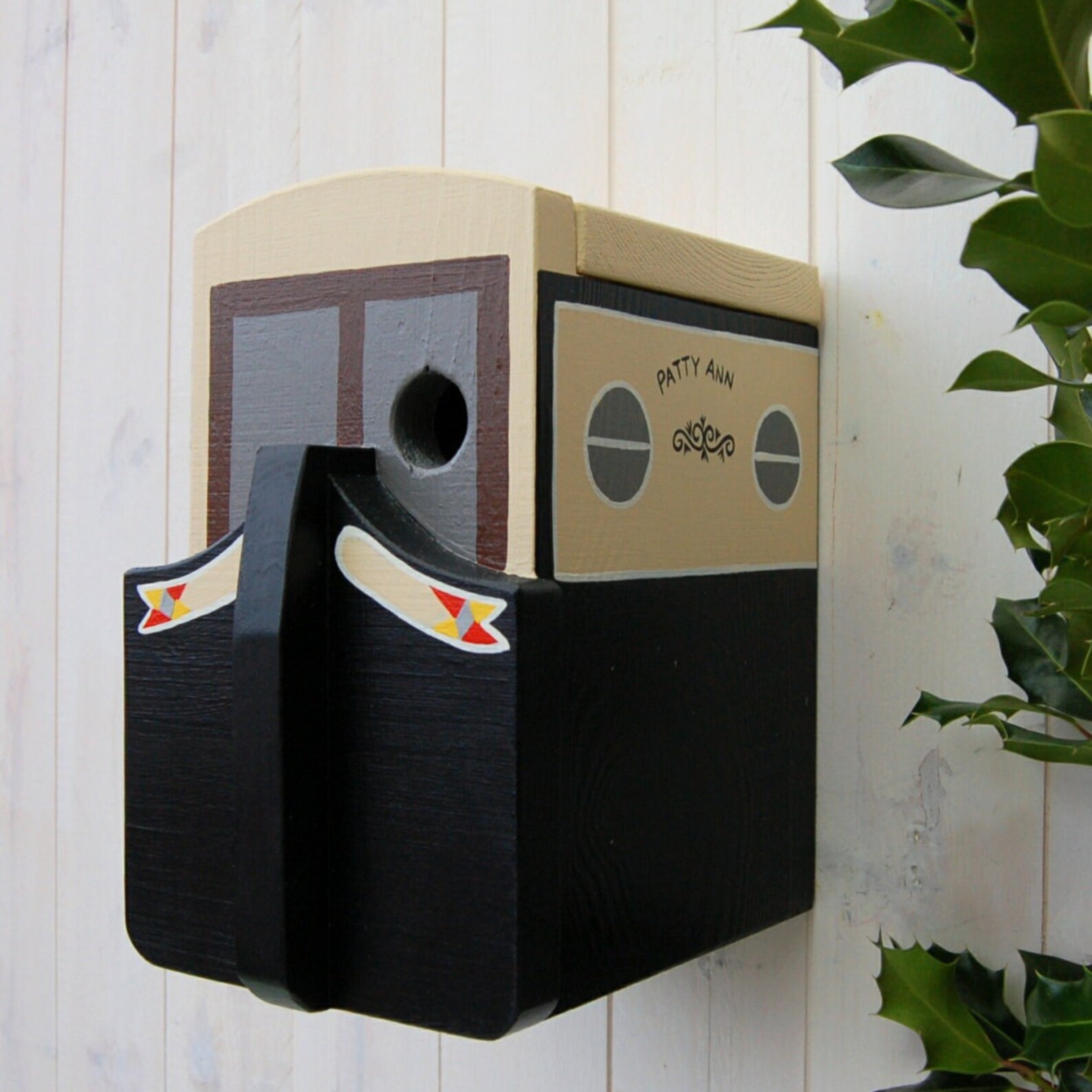 Personalised Bird House Narrowboat Bird Box Canal Boat Sailing Gift - Etsy