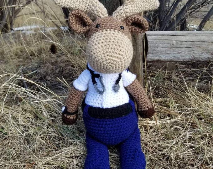 EMT Marty Moose - Etsy