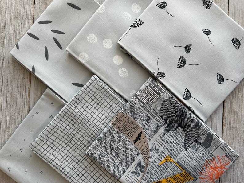 Filigree by Zen Chic for Moda Fabrics 6 Pieces Fat Quarter - Etsy