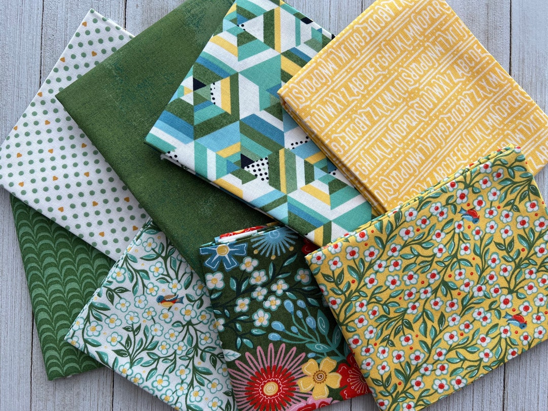 FRANKIE by Basic Grey for Moda Fabrics 8 Fat Quarter Bundle - Etsy